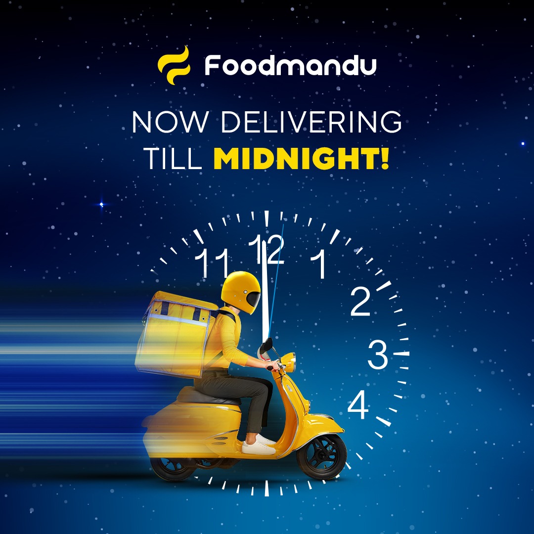 Foodmandu Launches Midnight Food Delivery Service in Kathmandu - || ShareSansar
